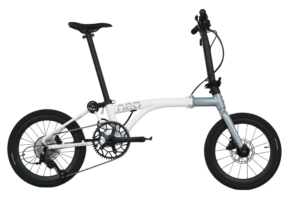 Java Neo Trifold 16" 349 foldable bike with full hydraulic brakes ...